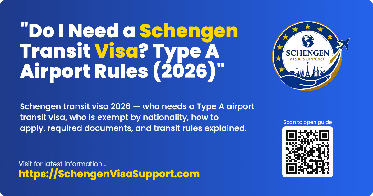 Schengen Airport Transit Visa 2026: Do You Need One? Nationalities ...