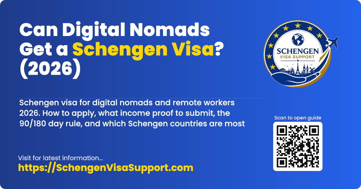 Can Digital Nomads Get a Schengen Visa? (2026)