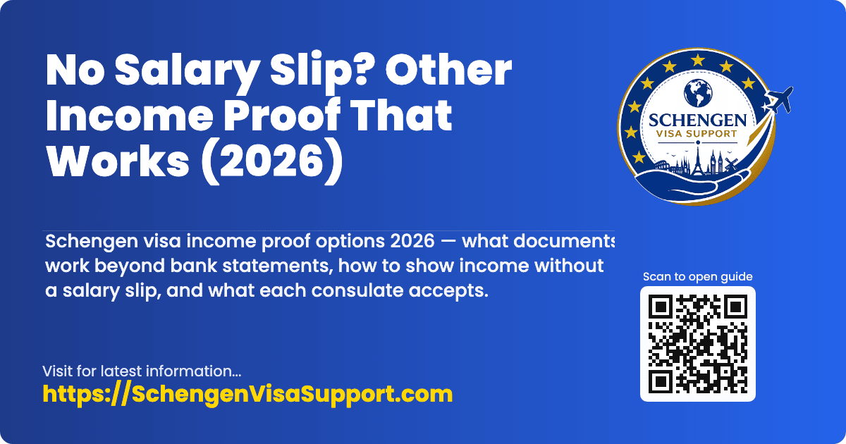 No Salary Slip? Other Income Proof That Works (2026)